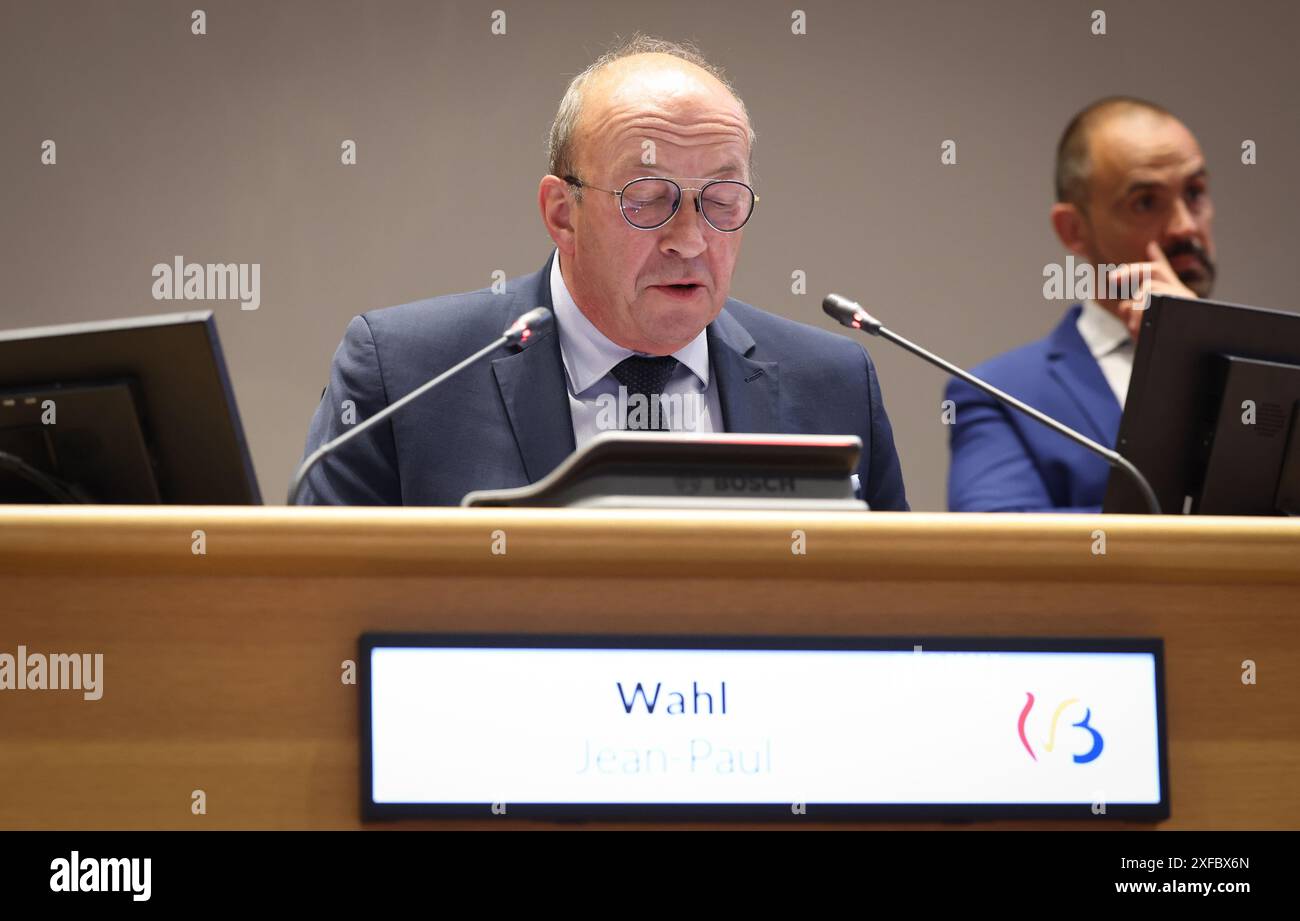 Brussels, Belgium. 02nd July, 2024. Jean-Paul Wahl pictured during a ...