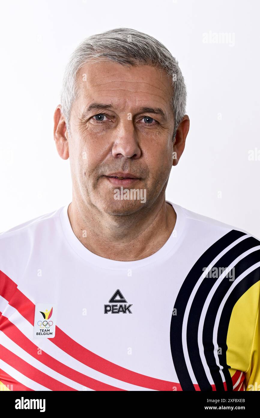 Brussels, Belgium. 19th June, 2024. Patrick Ceulemans pictured during a photoshoot for the ...