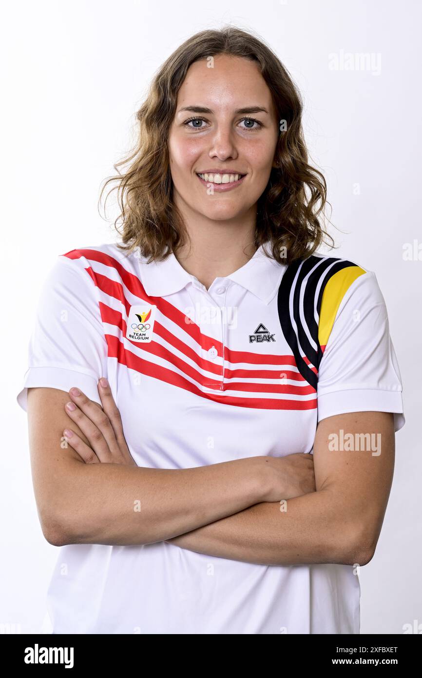 Brussels, Belgium. 19th June, 2024. Belgium's Sam Van Buggenhout ...