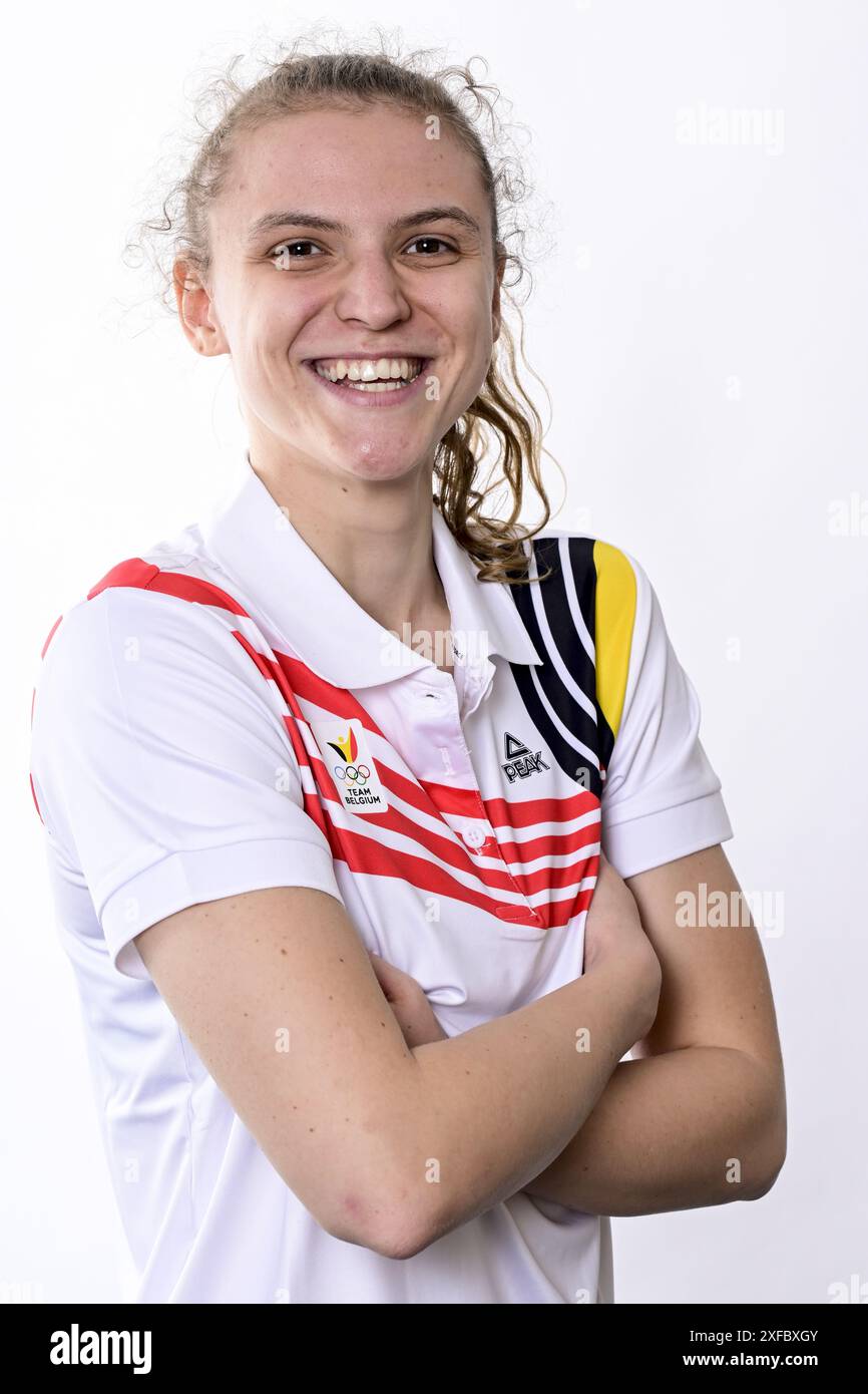 Brussels, Belgium. 19th June, 2024. Wivine Defosset pictured during a ...