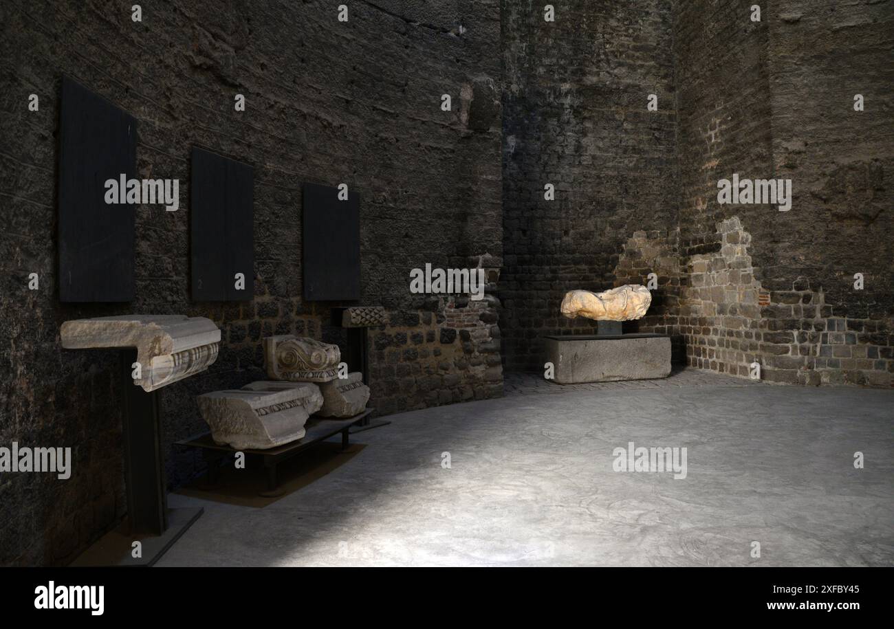 Located in Bergama, Izmir, Turkey, the Red Courtyard was built by the ...