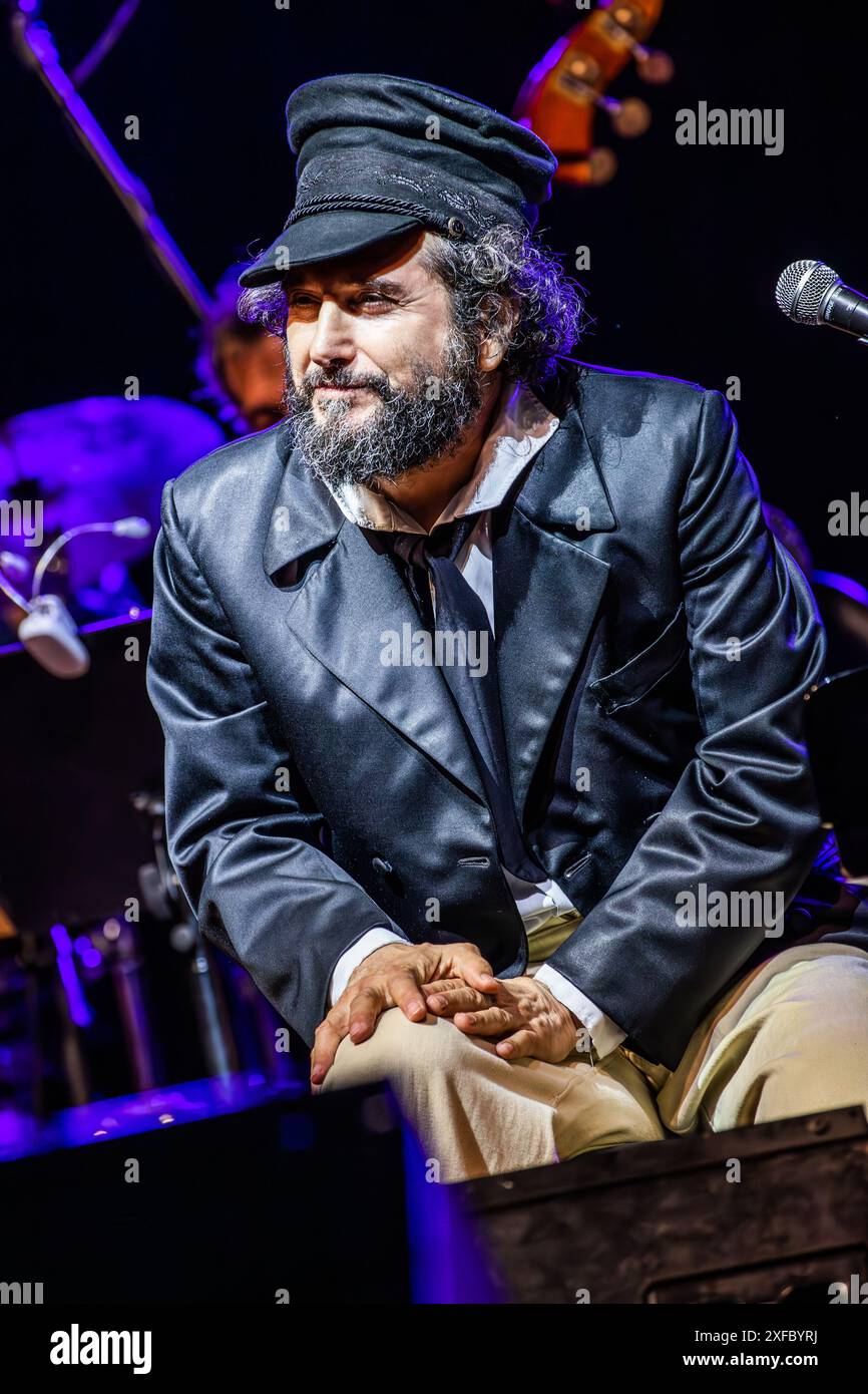 Bollate, Italy. 01st July, 2024. The Italian singer-songwriter VINICIO ...