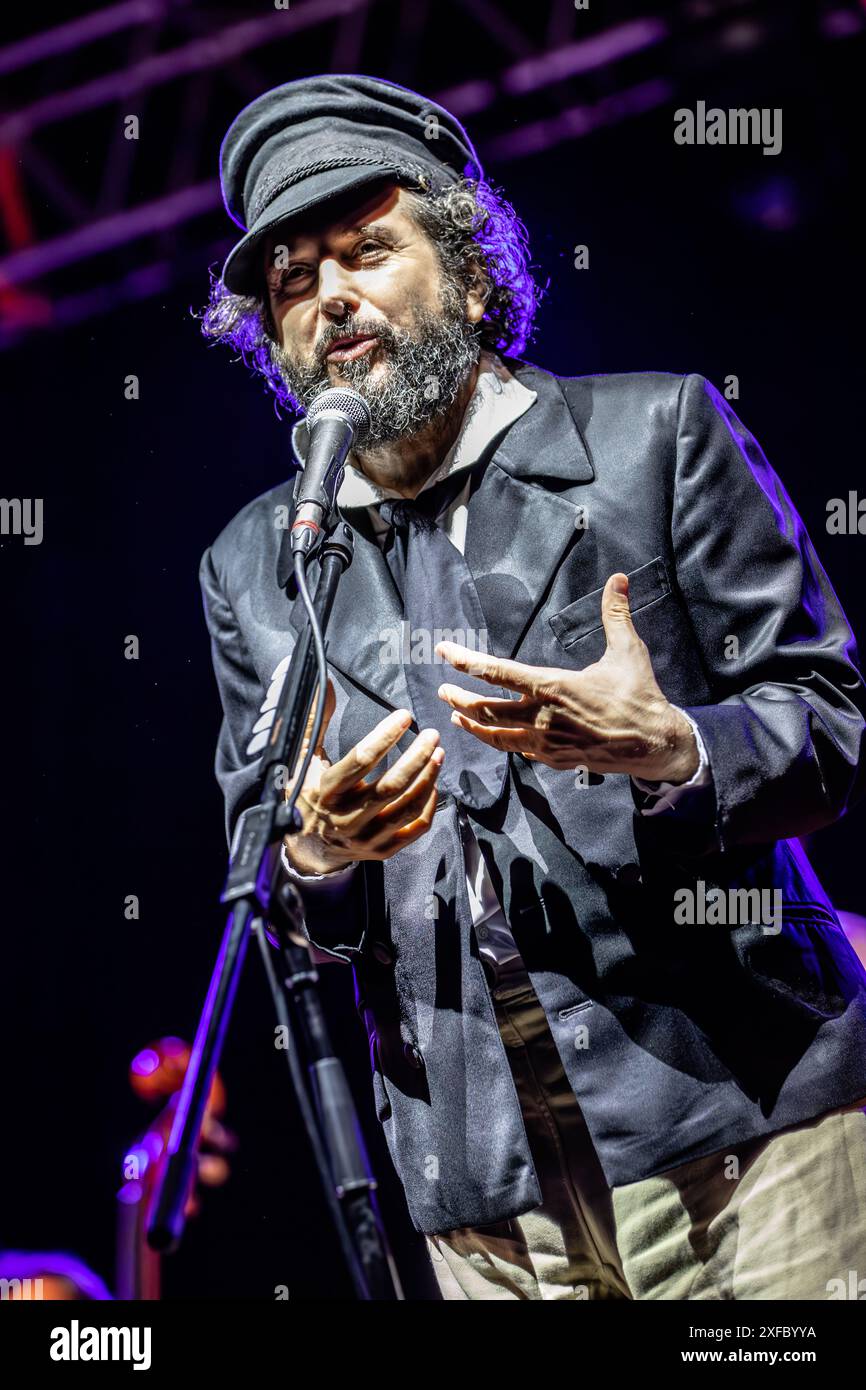 Bollate, Italy. 01st July, 2024. The Italian singer-songwriter VINICIO ...