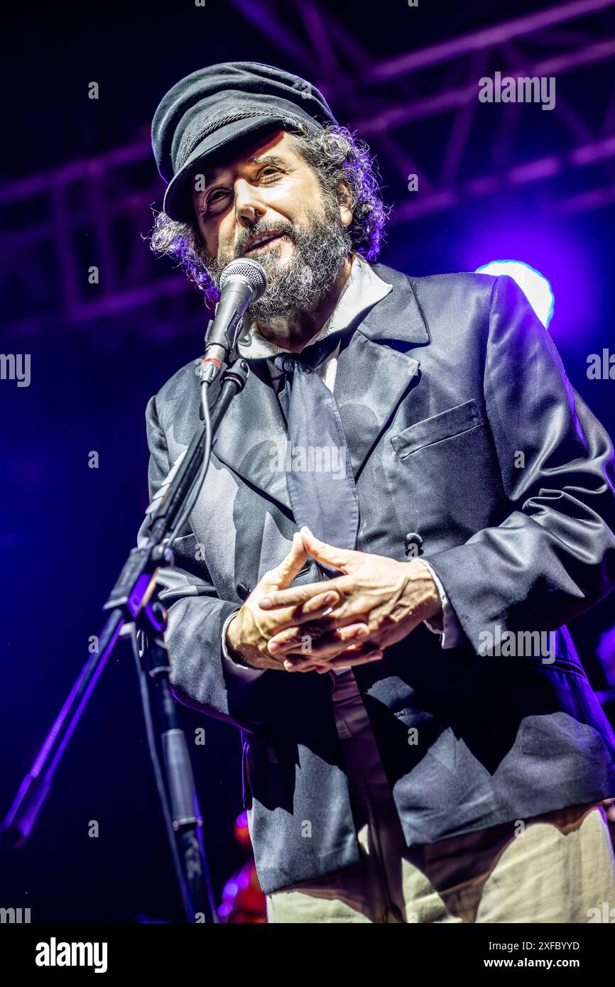Bollate, Italy. 01st July, 2024. The Italian singer-songwriter VINICIO ...