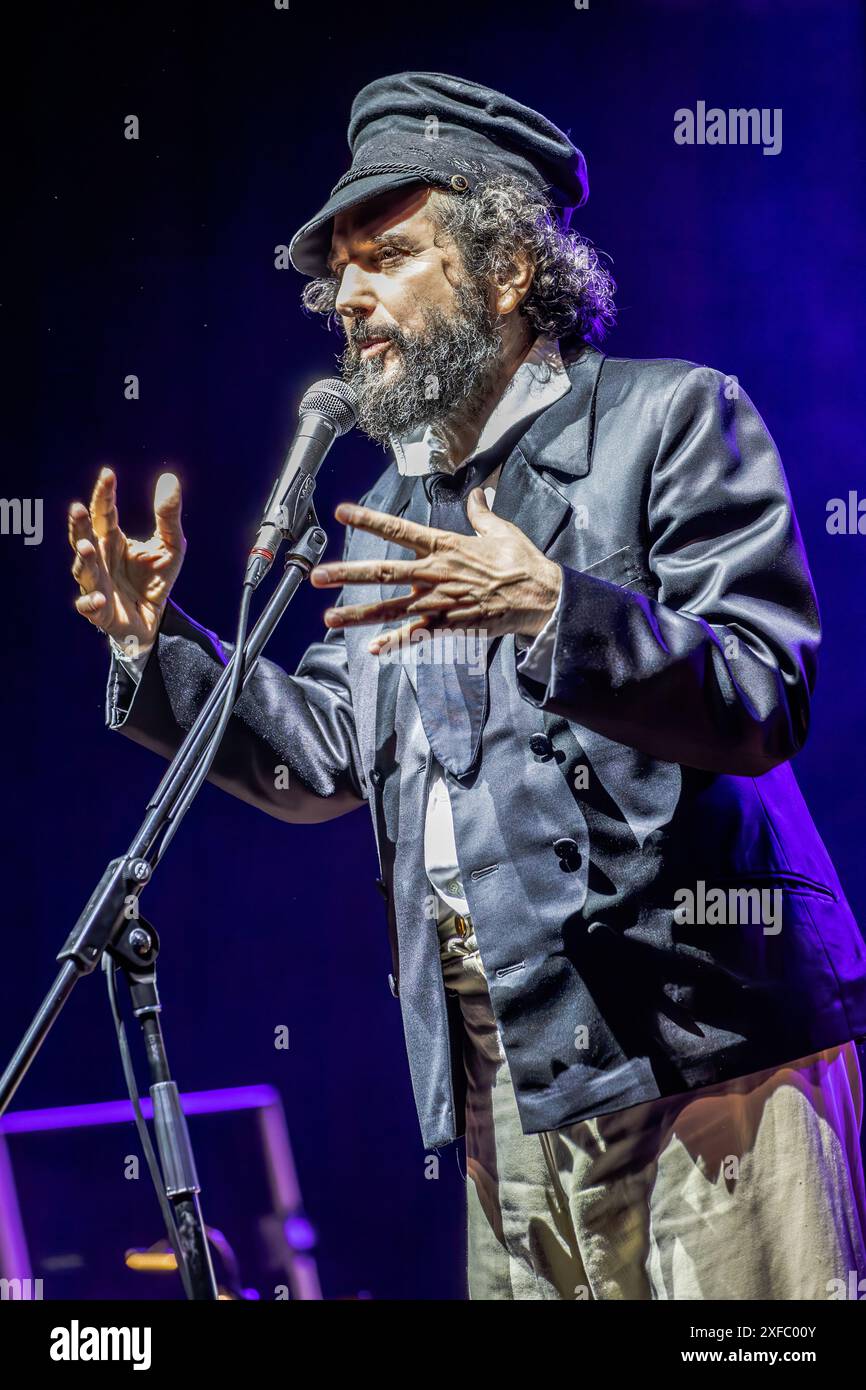 Bollate, Italy. 01st July, 2024. The Italian singer-songwriter VINICIO ...