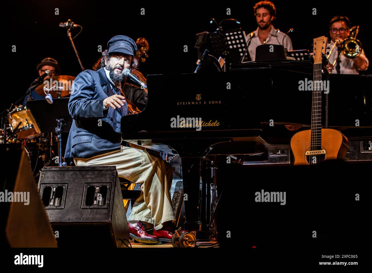 Bollate, Italy. 01st July, 2024. The Italian singer-songwriter VINICIO ...