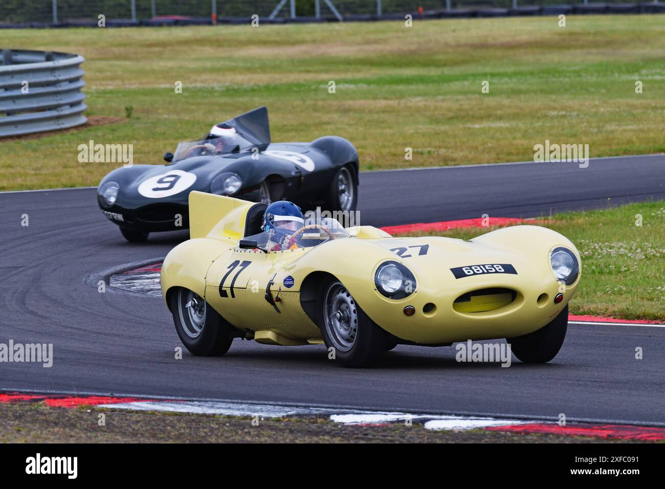 Andy Middlehurst, Jonathan Bailey, Jaguar D type, MRL RAC Woodcote ...