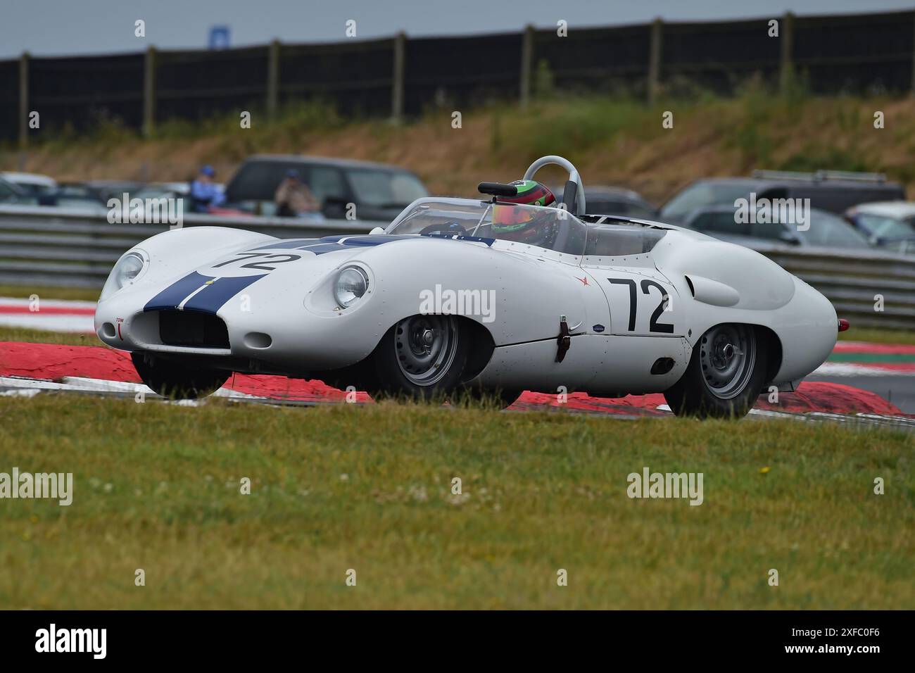Lister jaguar at snetterton hi-res stock photography and images - Alamy
