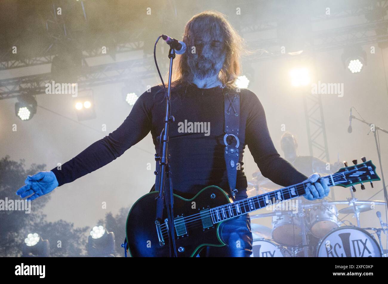 Sakis Tolis of Rotting Christ on their 35th anniversary celebration at ...