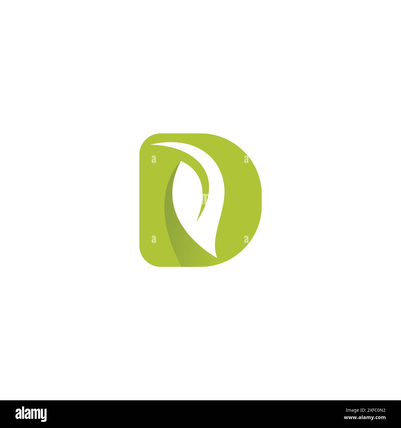D leaf logo hi-res stock photography and images - Alamy