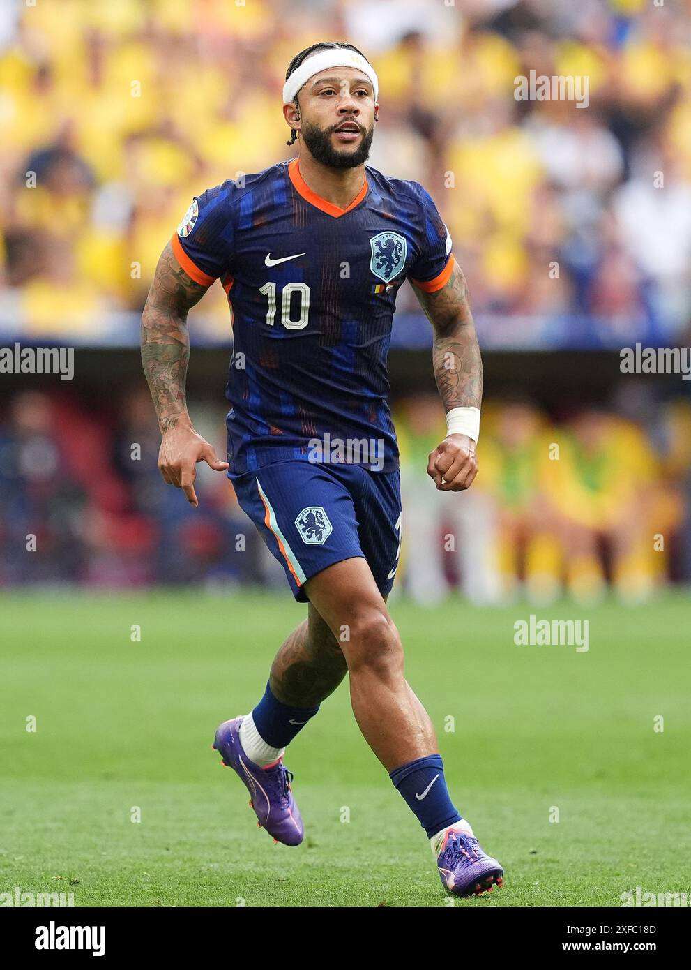 Netherlands's Memphis Depay during the UEFA Euro 2024, round of 16 ...