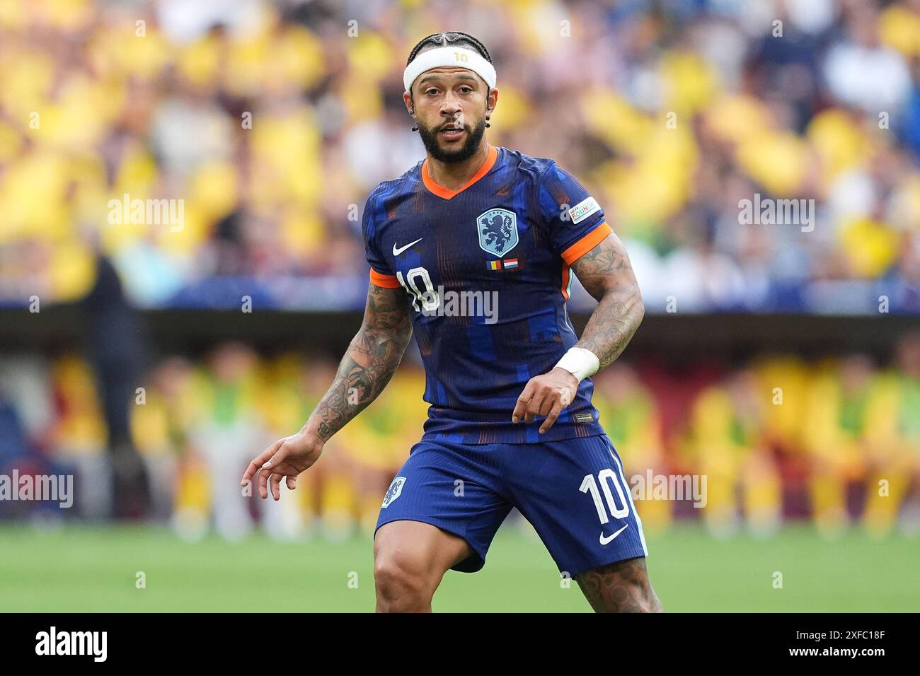 Netherlands's Memphis Depay during the UEFA Euro 2024, round of 16 ...