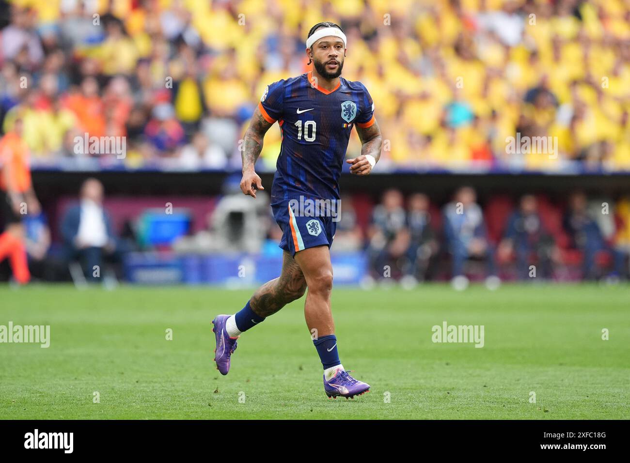Netherlands's Memphis Depay during the UEFA Euro 2024, round of 16 ...
