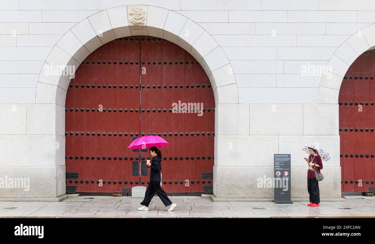 South korea spring weather hi-res stock photography and images - Alamy