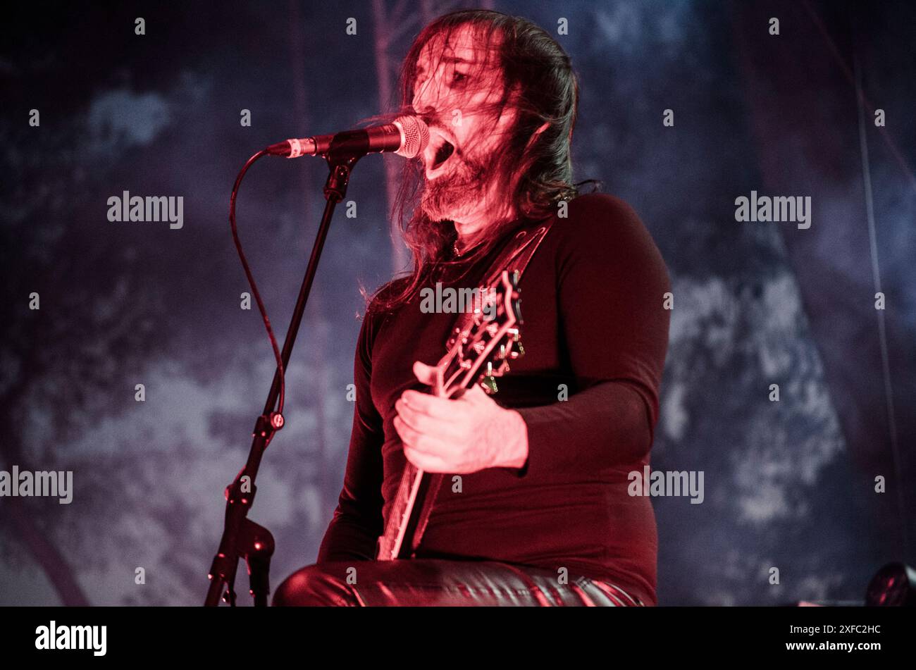 Sakis Tolis of Rotting Christ on their 35th anniversary celebration at ...