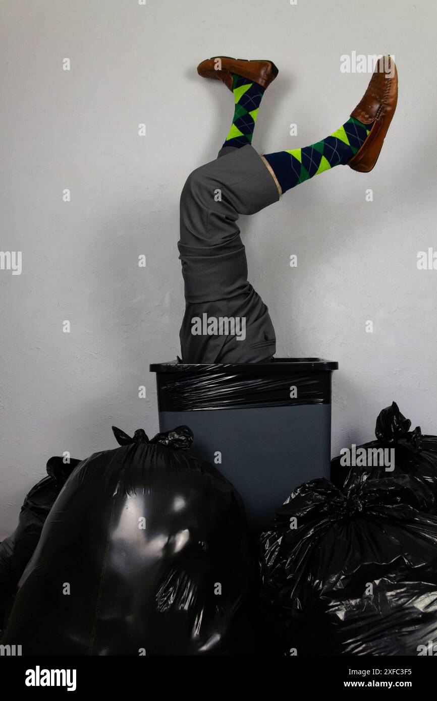 Upside Down Trash It's Trash Can Not Trash Can't, Possum, Upside Down"