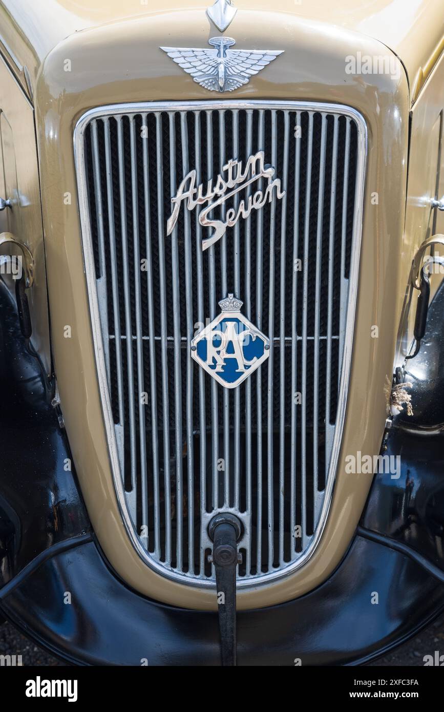 Autin Seven Ruby, grill Stock Photo - Alamy