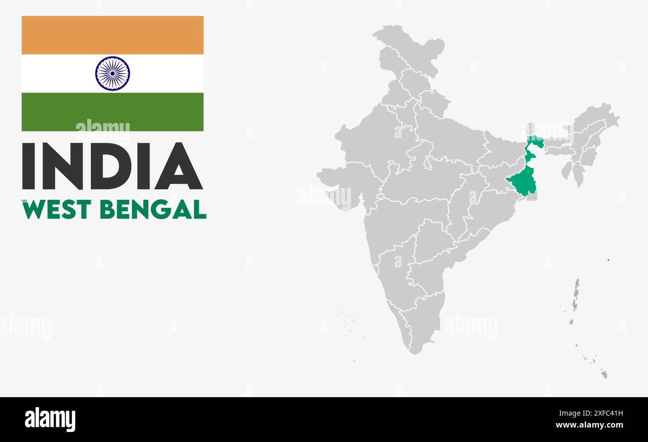 West Bengal Map image1, State of India, Republic of India, government ...