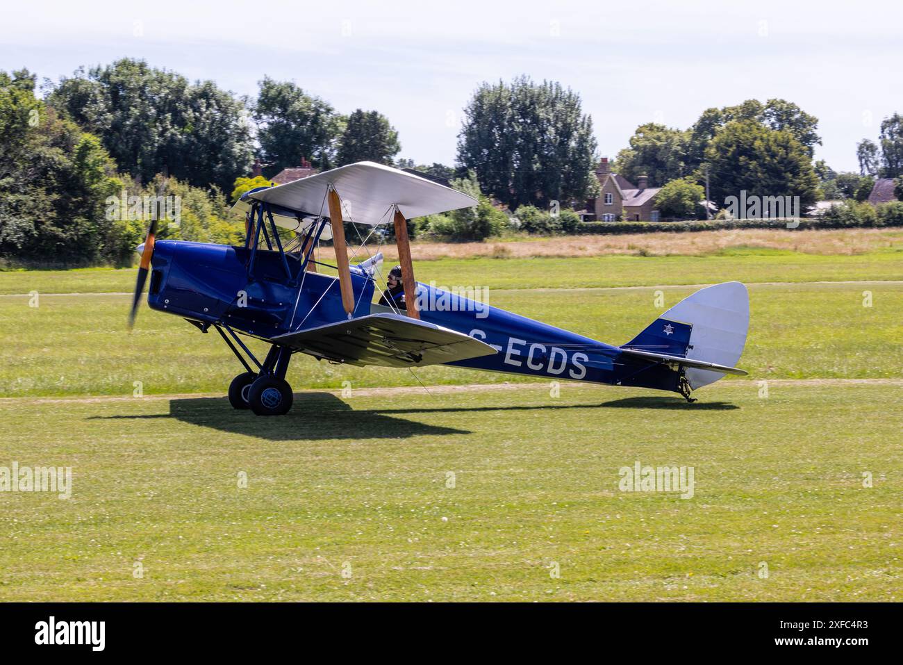DH-82A Tiger Moth II registration G-ECDS, displaying at the ...