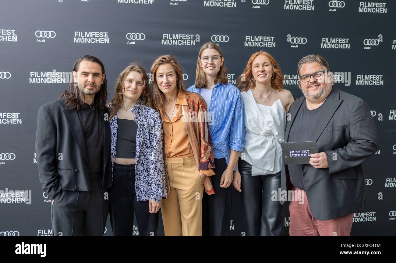 Munich, Germany. 02nd July, 2024. Justine Bauer, Semih Korhan Güner ...
