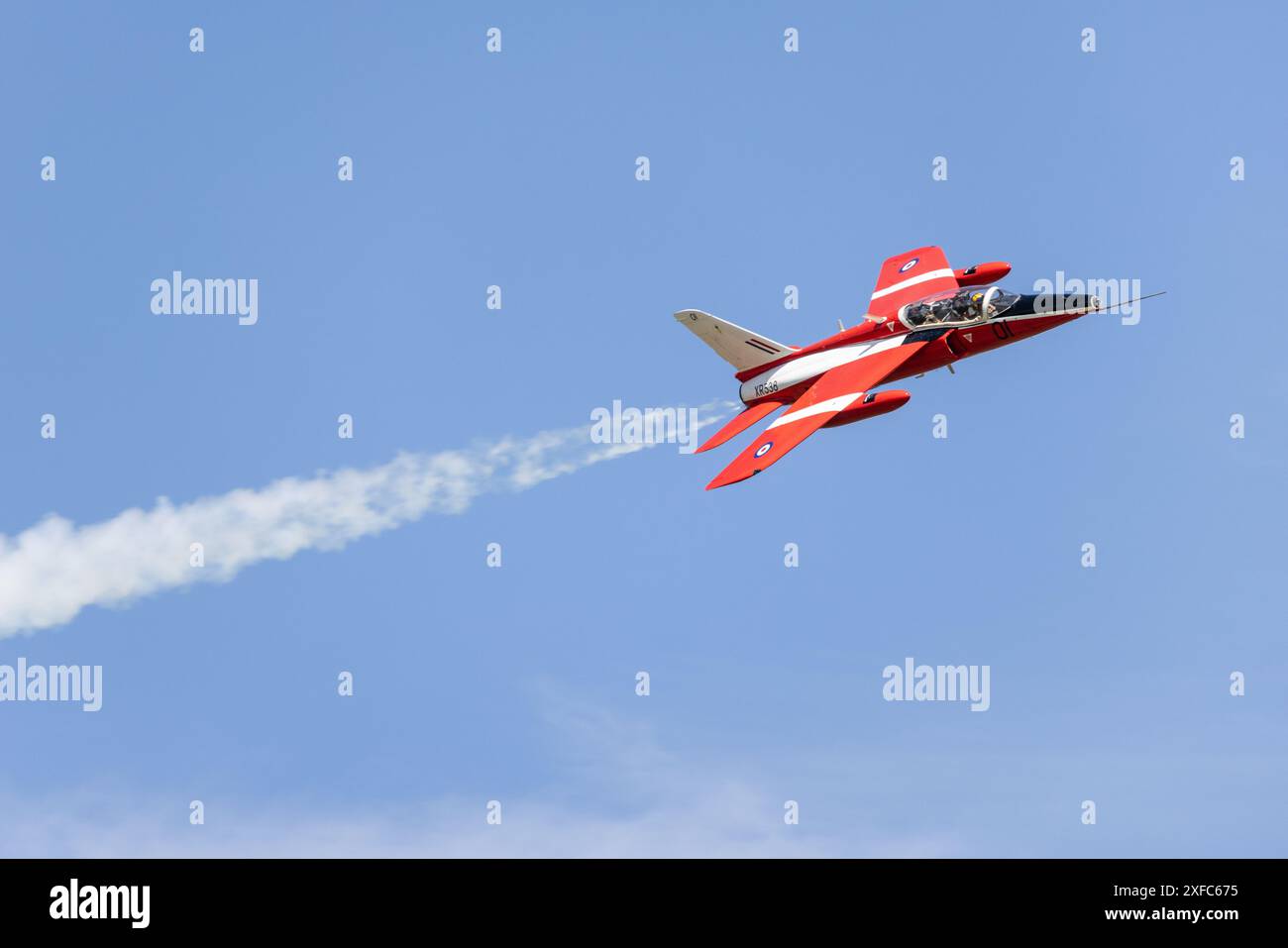 Hawker Siddeley Gnat T.1, registration G-RORI, built 1963, displaying ...