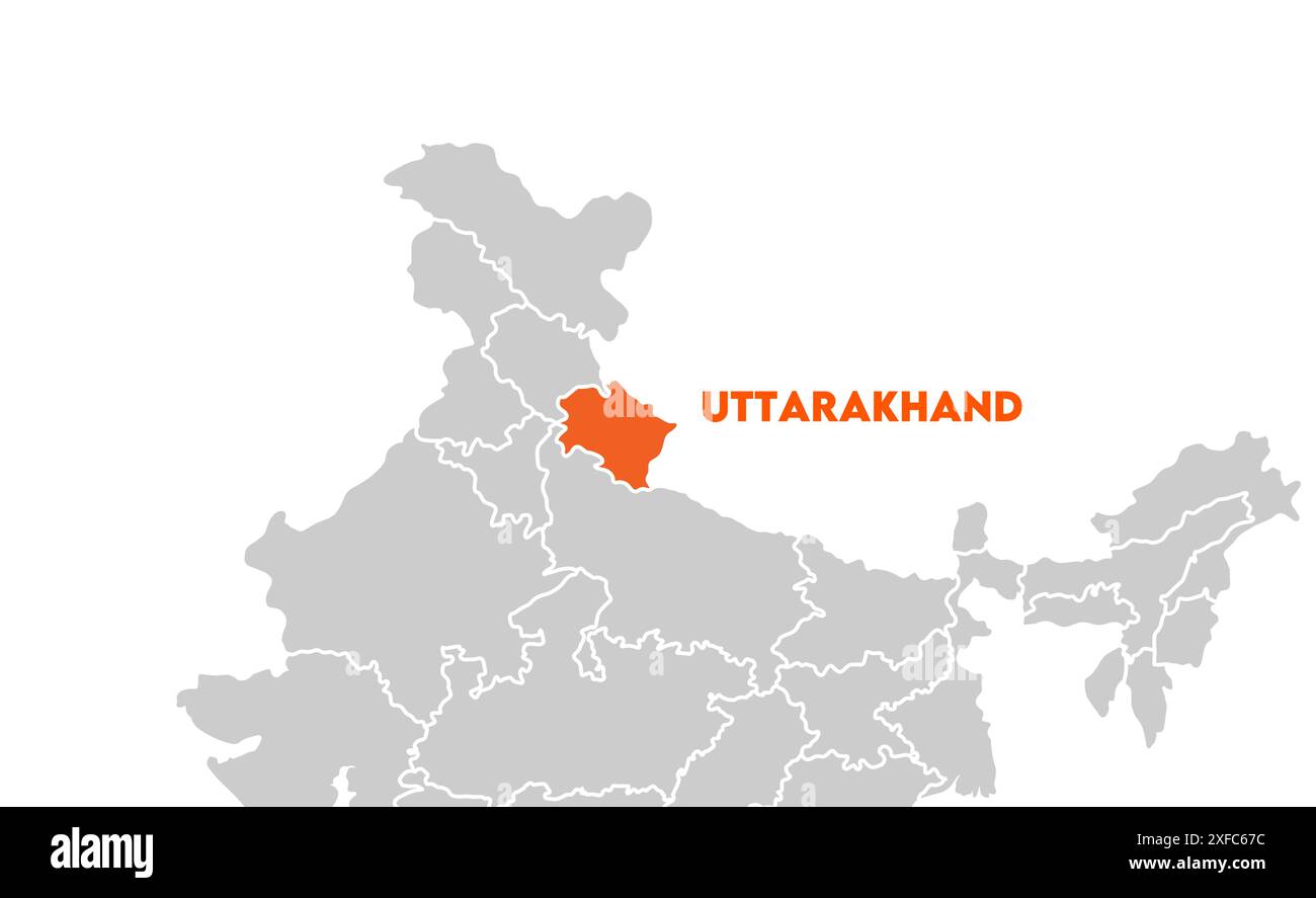 Uttarakhand Map Uttarakhand State Map India