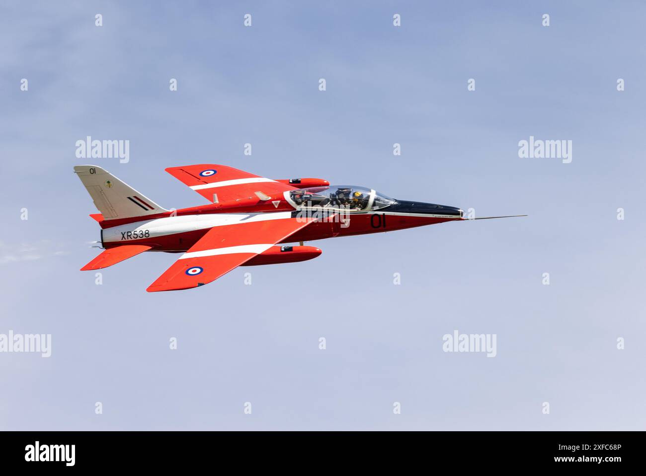 Hawker Siddeley Gnat T.1, registration G-RORI, built 1963, displaying ...