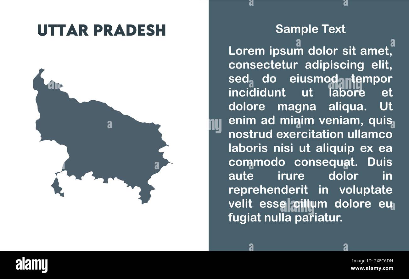 Uttar pradesh Map design1, State of India, Republic of India ...