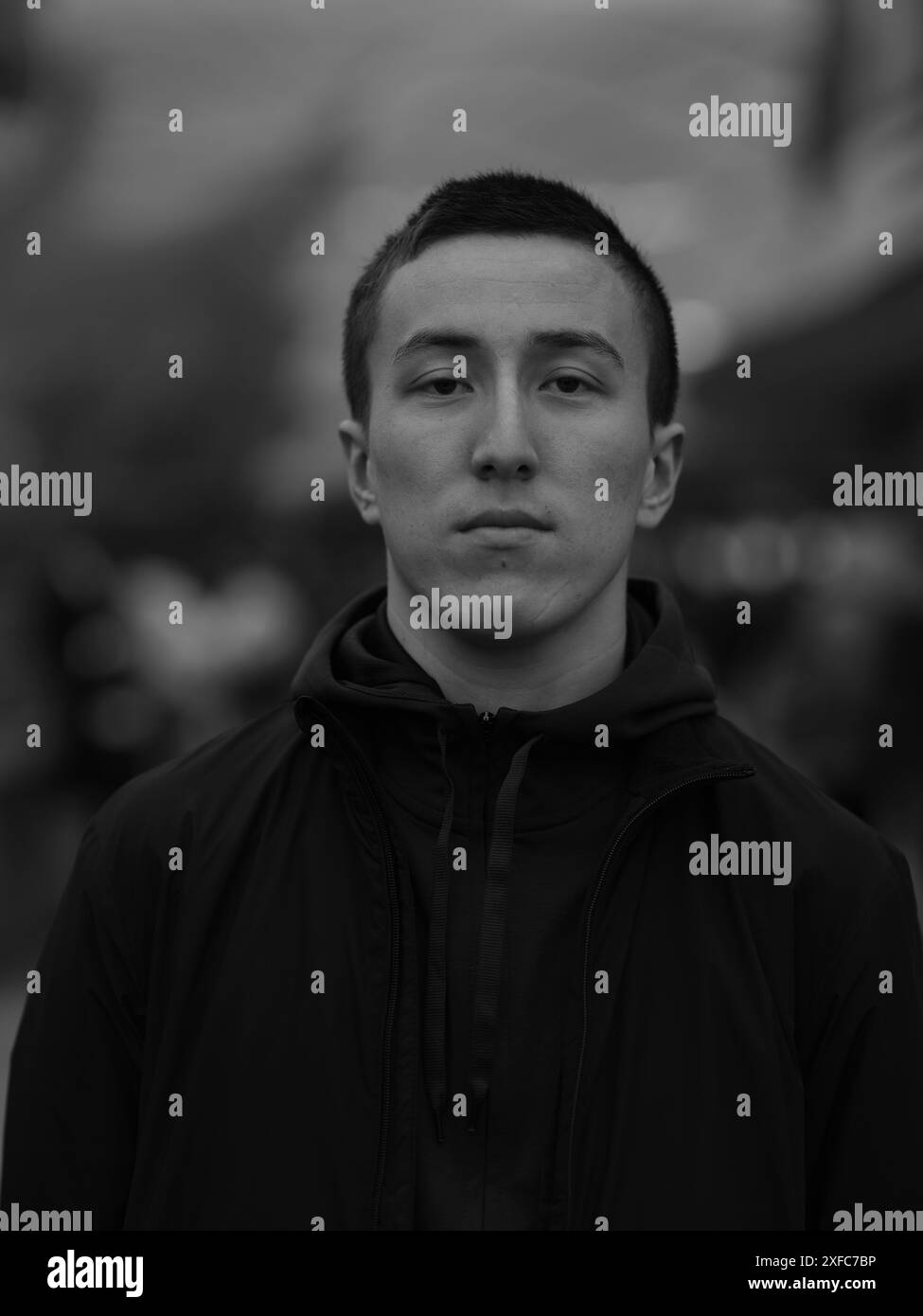 Portrait with fuji Black and White Stock Photos & Images - Alamy