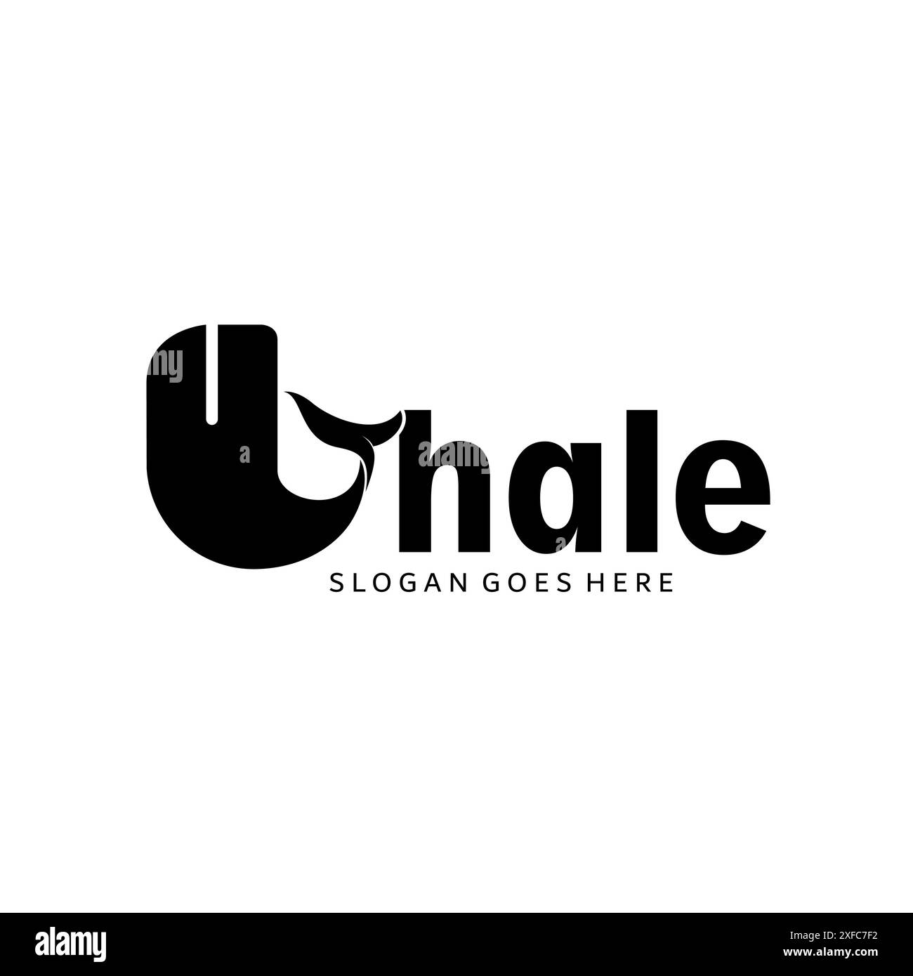 letter W whale logo design Stock Vector Image & Art - Alamy