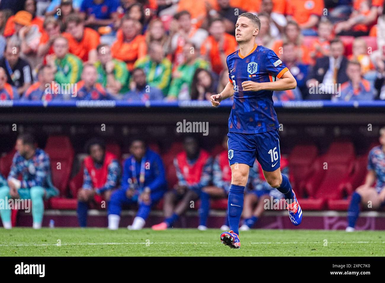 Munich, Germany. 02nd July, 2024. MUNICH, GERMANY - JULY 2: Substitute ...