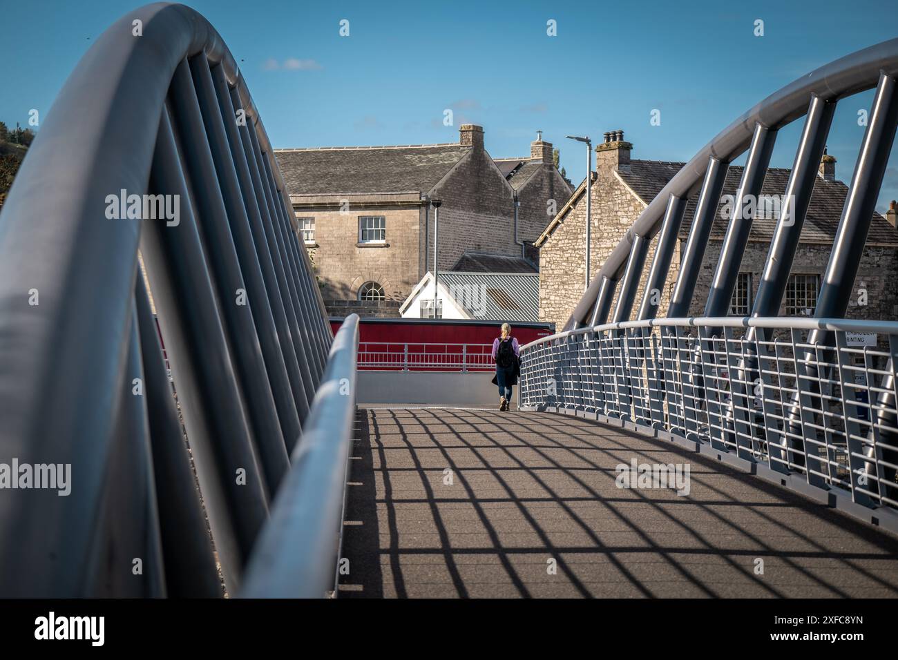 The Cumbrian market Town of Kendal, gateway to The Lake District. The ...
