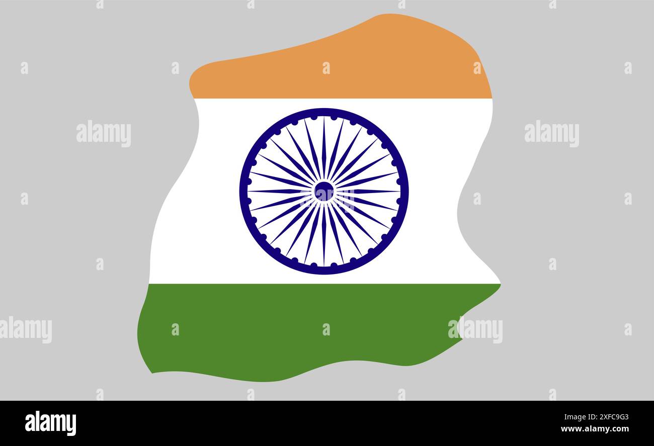 Sikkim Map with Indian flag1, State of India, Republic of India ...