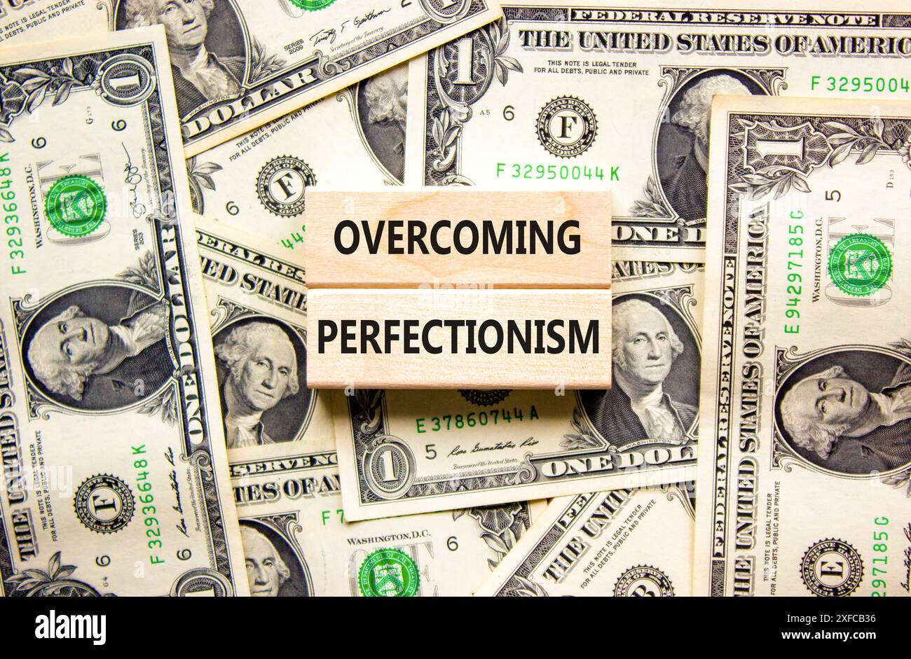 Overcoming perfectionism symbol. Concept words Overcoming perfectionism ...
