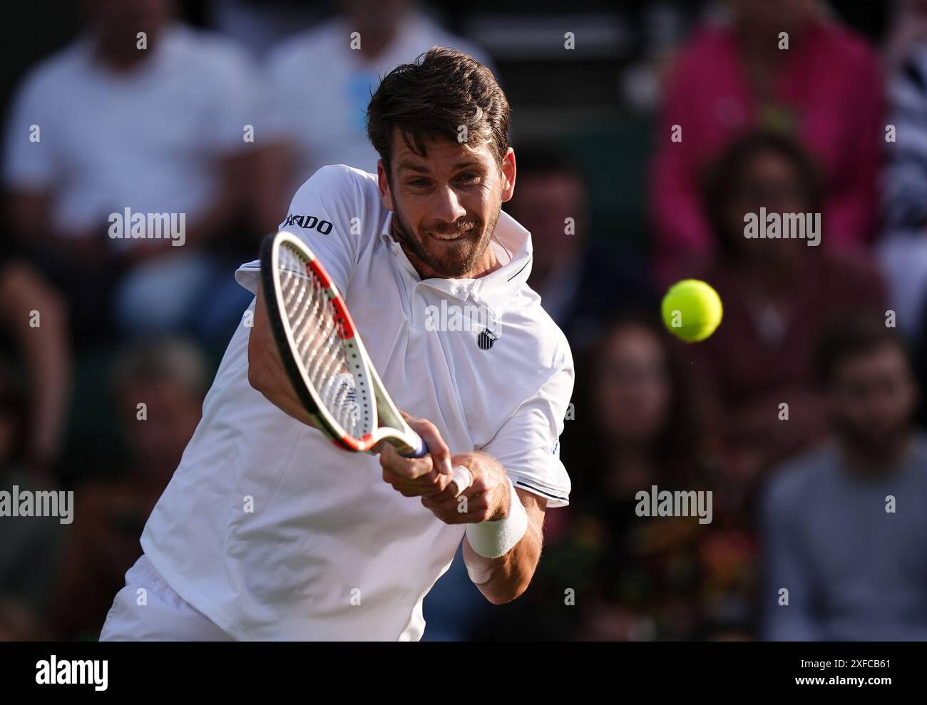 Cameron Norrie in action against Facundo Diaz Acosta (not pictured) on ...