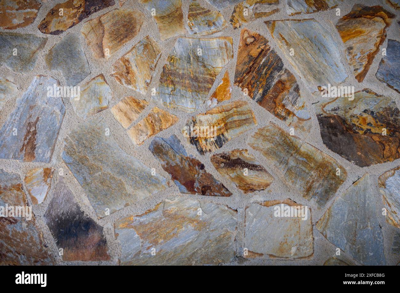 paving slabs made of real stone as a background 1 Stock Photo - Alamy