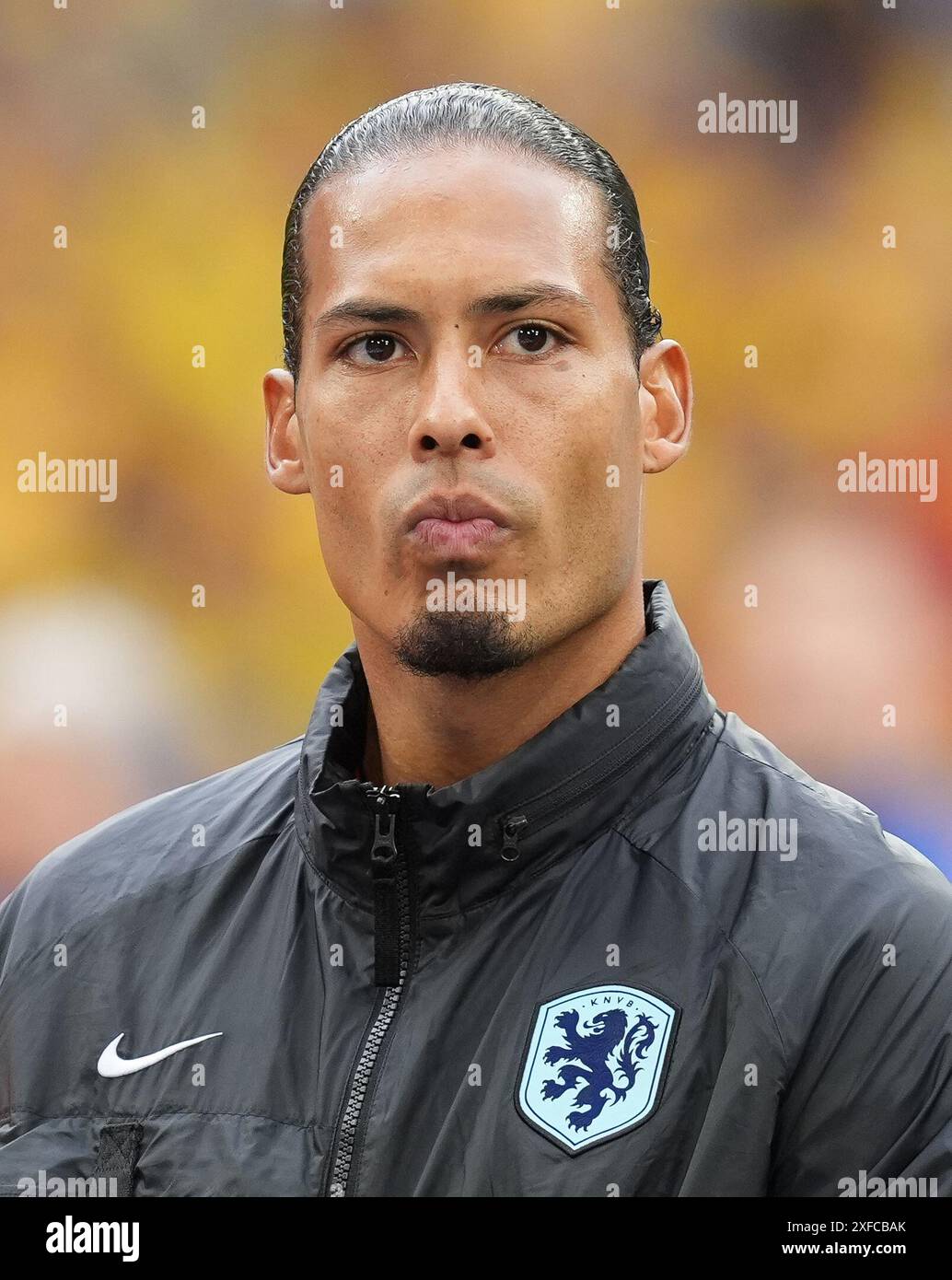 Netherlands's Virgil van Dijk during the UEFA Euro 2024, round of 16 ...