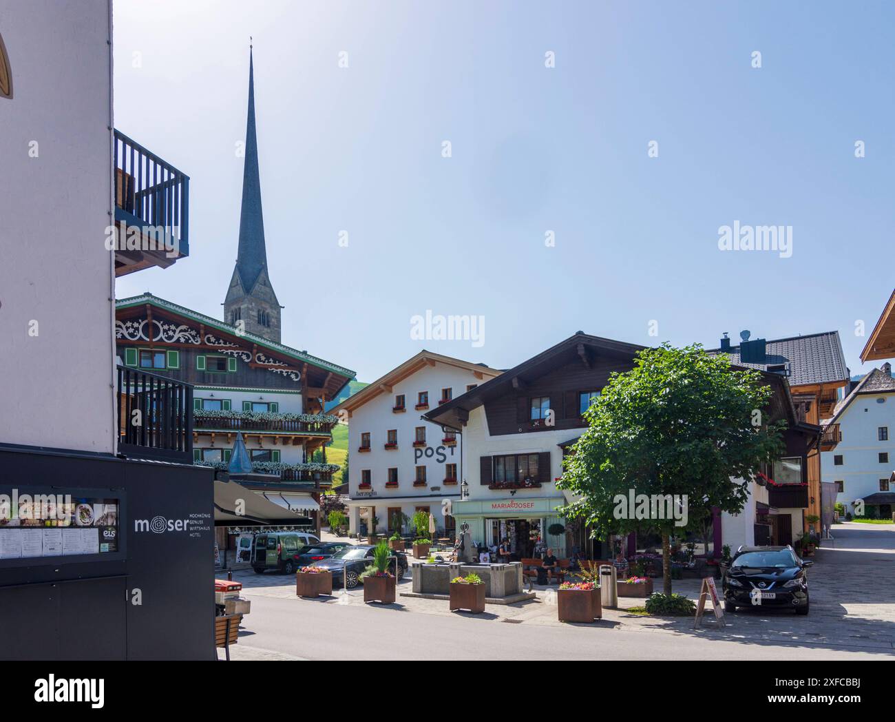 church Maria Alm Maria Alm am Steinernen Meer Pinzgau Salzburg Austria ...