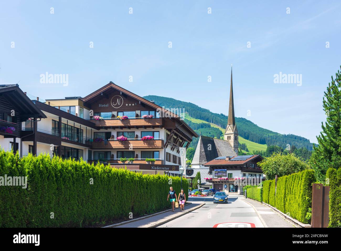 church Maria Alm Maria Alm am Steinernen Meer Pinzgau Salzburg Austria ...
