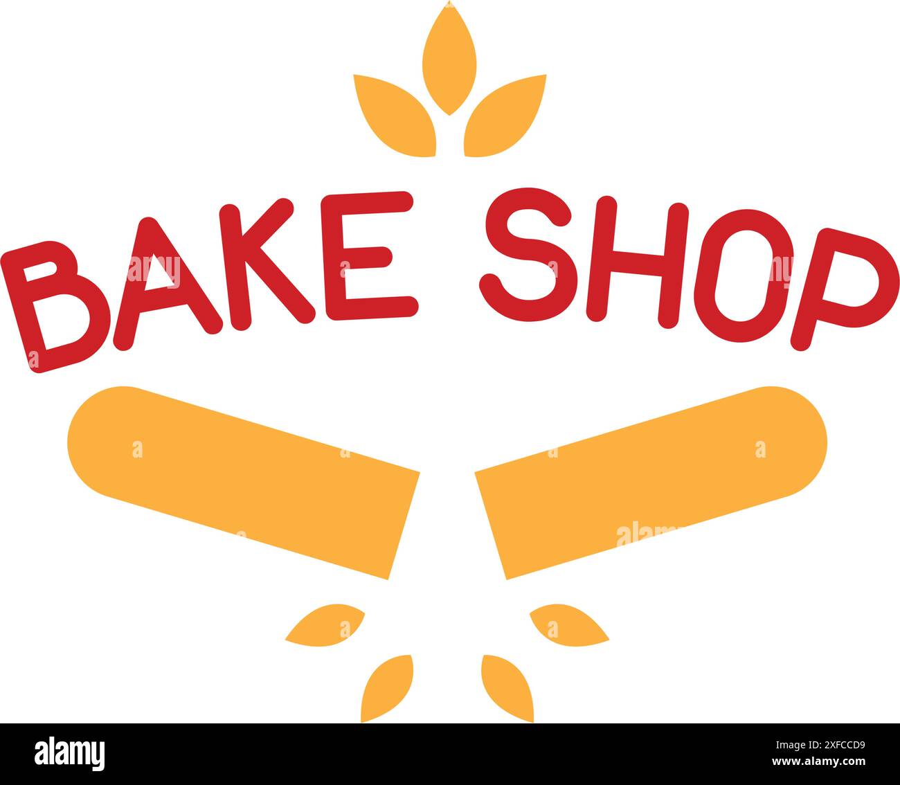 Template Logo Creative Initial Biscuit, crunch, crispy, snack shape ...