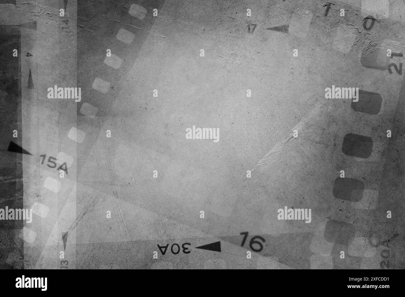 Film negatives frames grey background Stock Photo - Alamy
