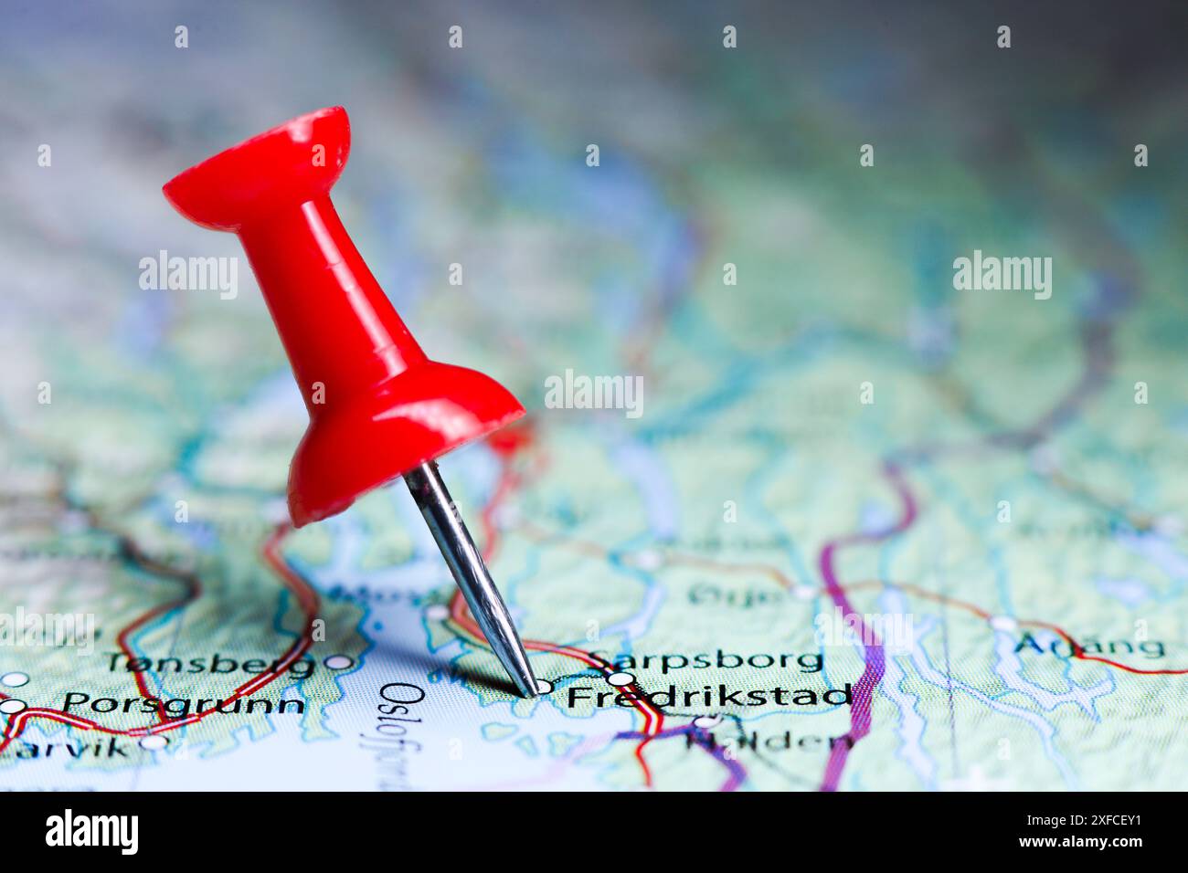 Fredrikstad map hi-res stock photography and images - Alamy