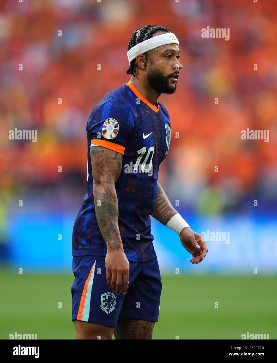 Netherlands's Memphis Depay during the UEFA Euro 2024, round of 16 ...