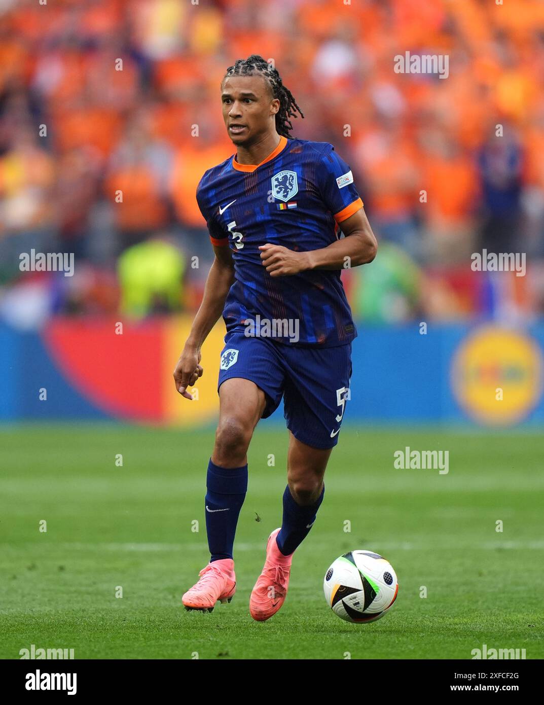 Netherlands's Nathan Ake during the UEFA Euro 2024, round of 16 match ...