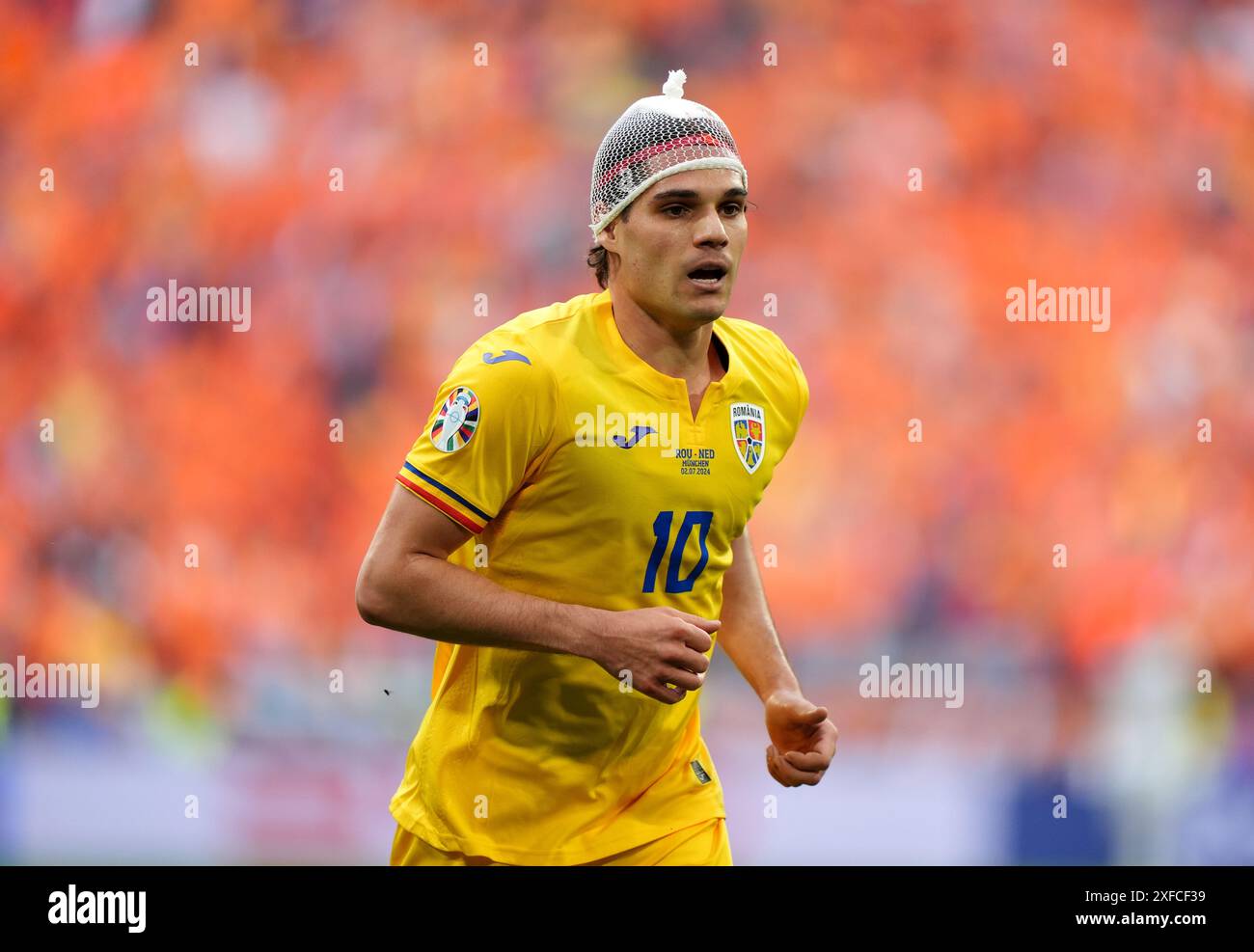 Romania's Ianis Hagi during the UEFA Euro 2024, round of 16 match at ...