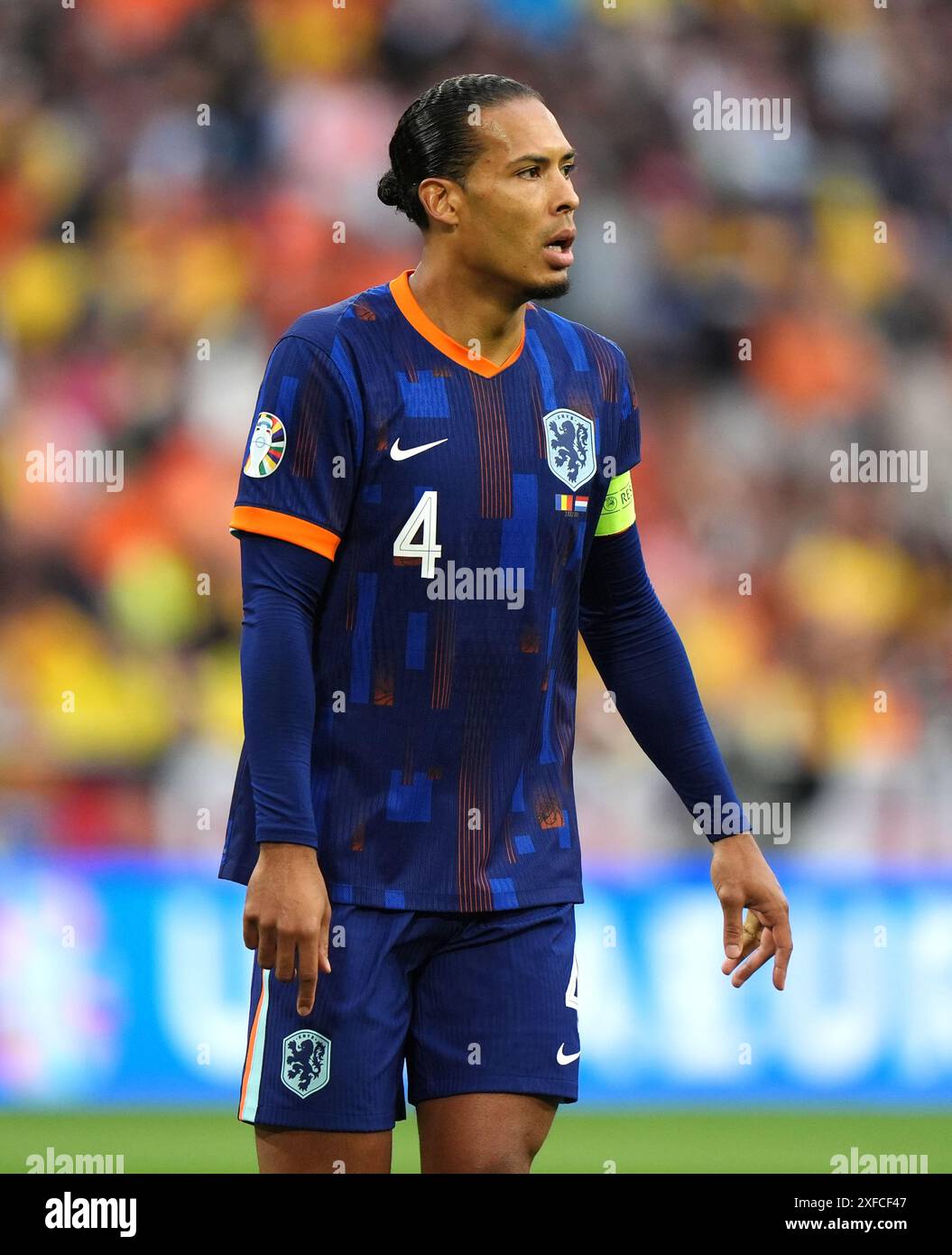 Netherlands's Virgil van Dijk during the UEFA Euro 2024, round of 16 ...