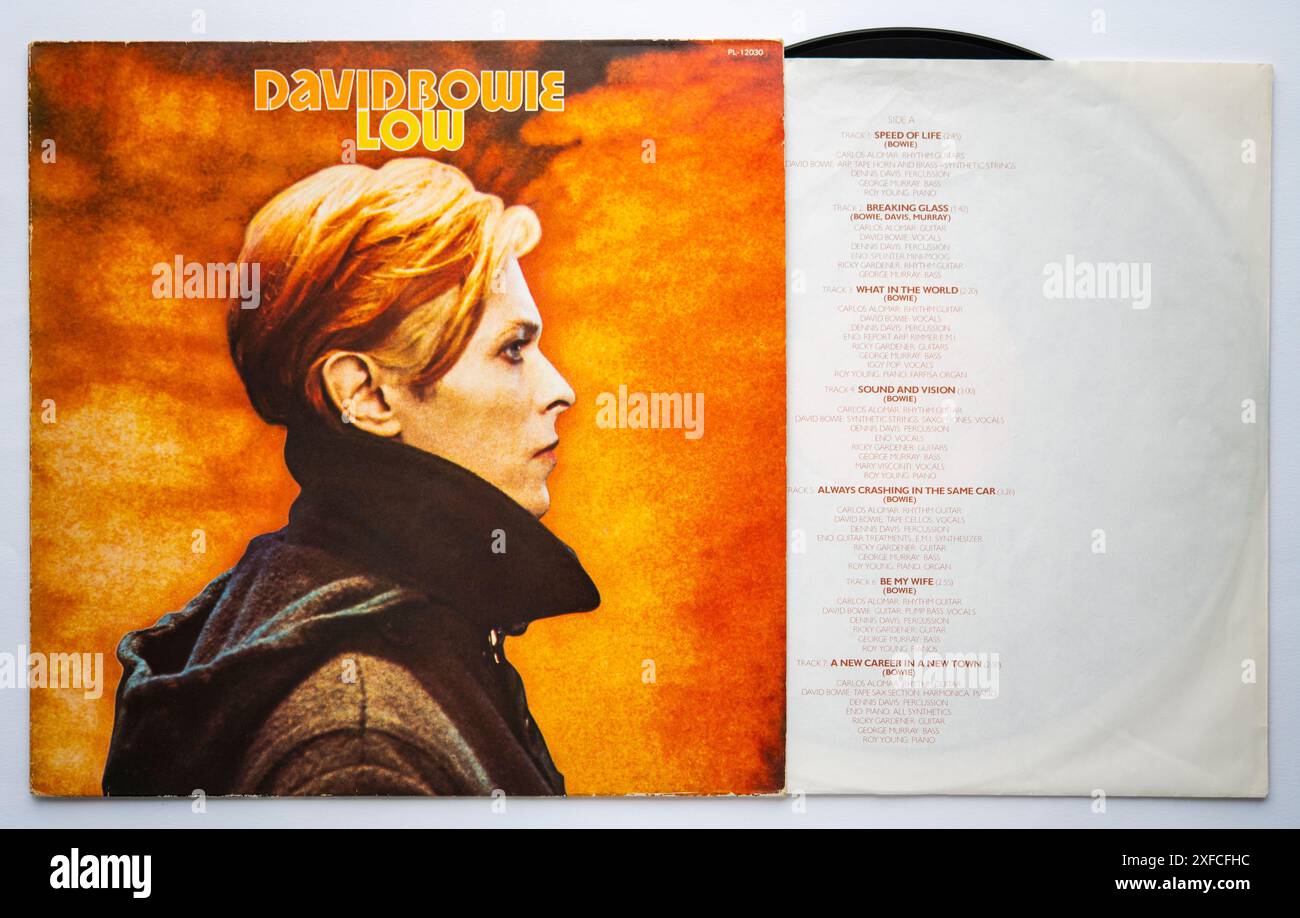 David bowie low album hi-res stock photography and images - Alamy