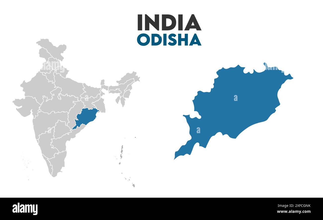 Odisha Map graphic1, State of India, Republic of India, government ...