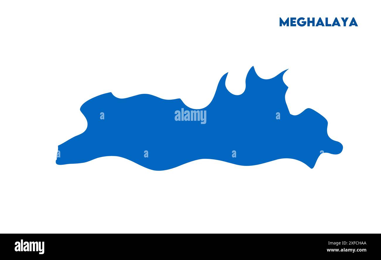 Meghalaya vector map1, State of India, Republic of India, government ...