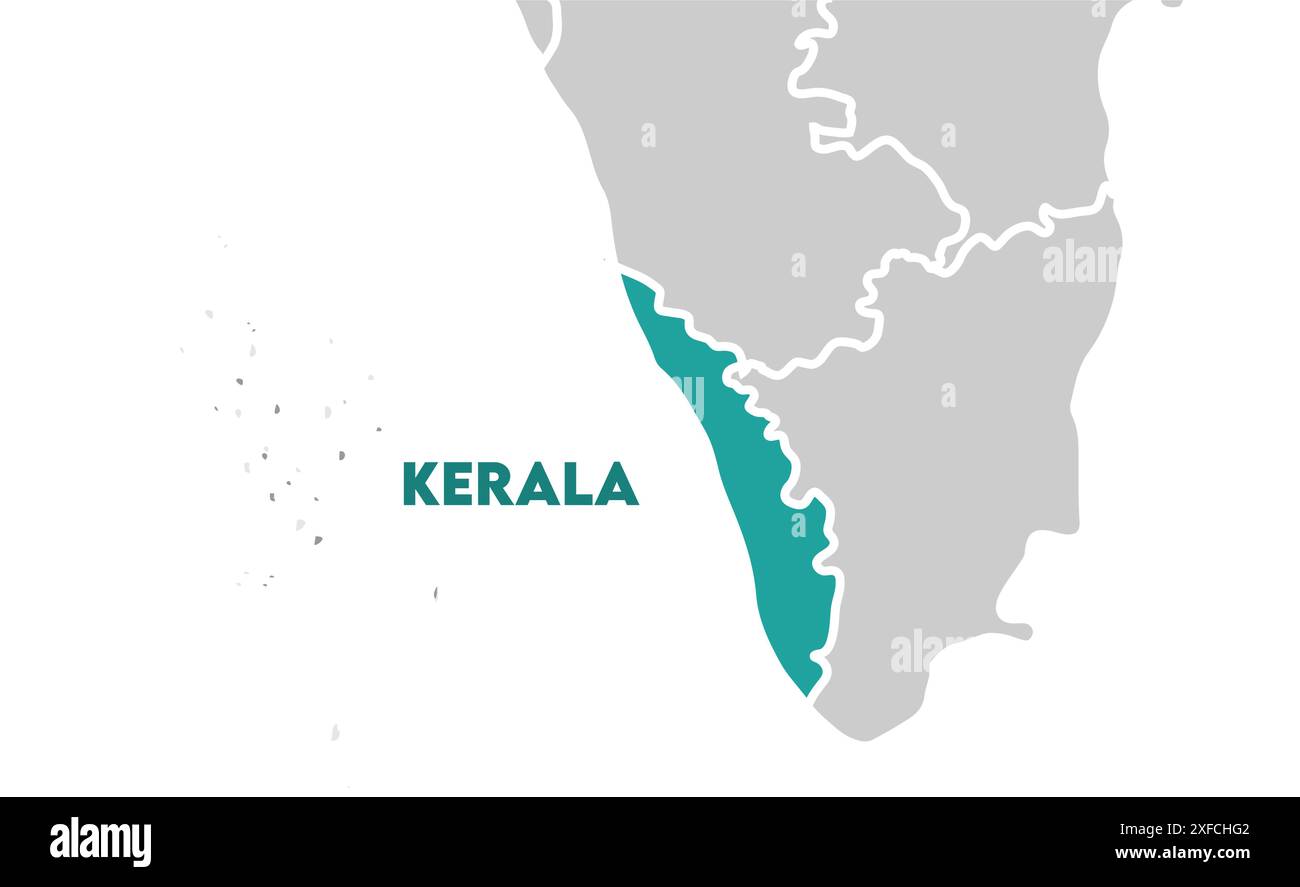 Map India Kerala Kerala Railway Map